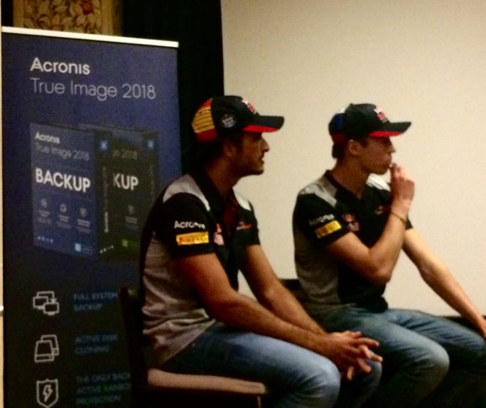 F1| Toro Rosso y Acronis juntos en el desarrollo
