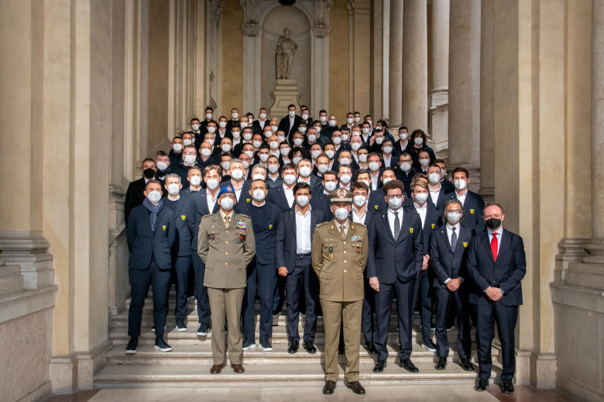Formula 1 | La Scuderia Ferrari in visita all’Accademia Militare di Modena