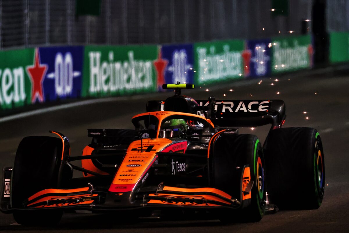 Formula 1 | McLaren, Norris on the third row in Singapore