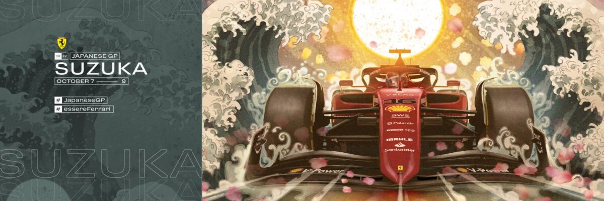 Formula 1 | Ferrari, la locandina per il GP del Giappone