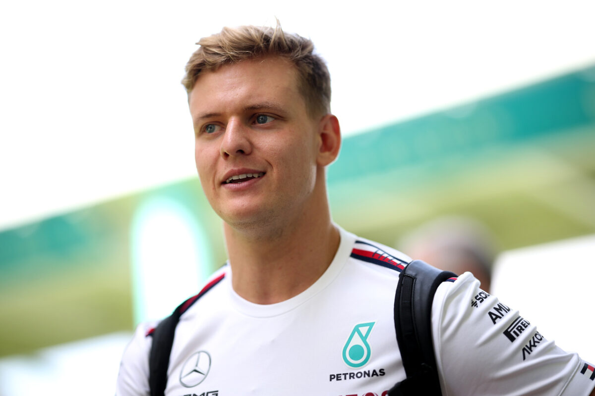 F1 | Mick Schumacher al volante della W14 nei test Pirelli