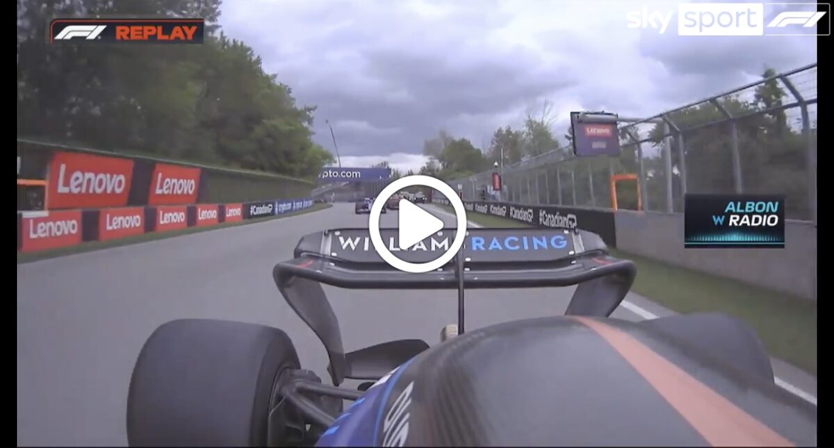 Formula 1 | Albon, a true MVP match in Canada [VIDEO]