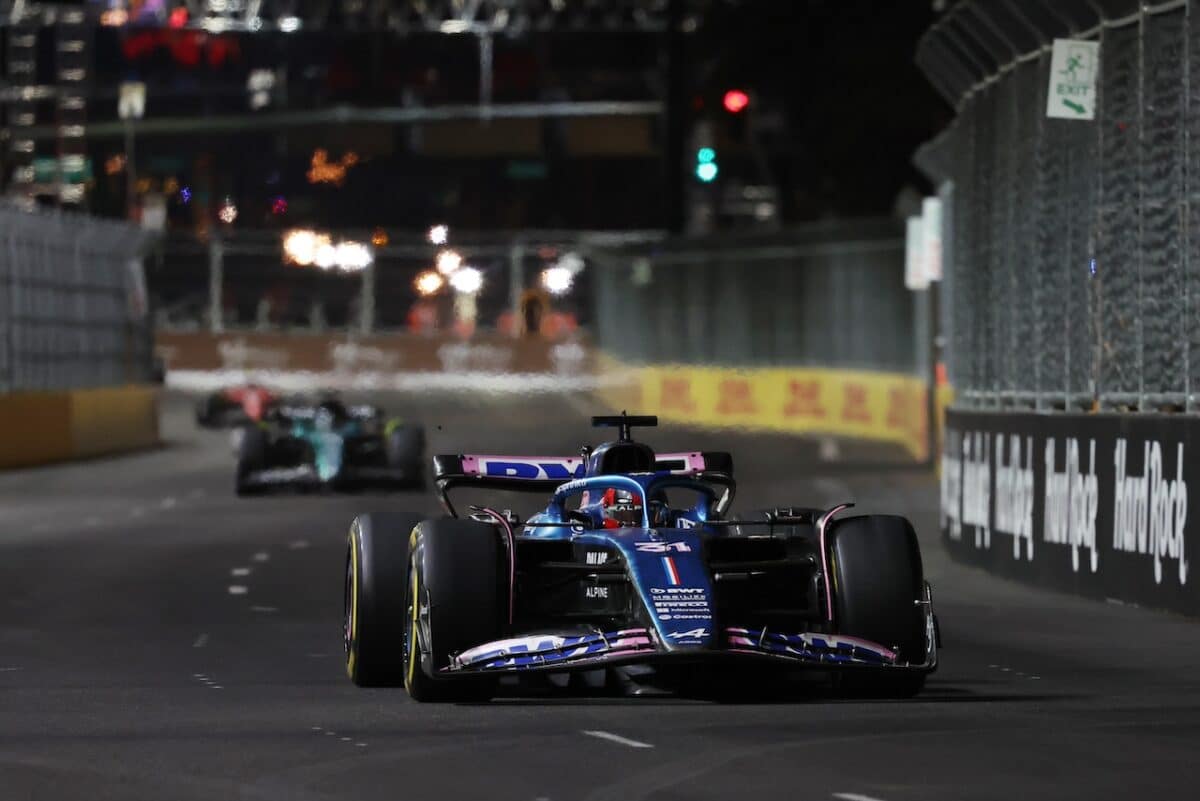 Formula 1 | Alpine smiles in Las Vegas thanks to Ocon