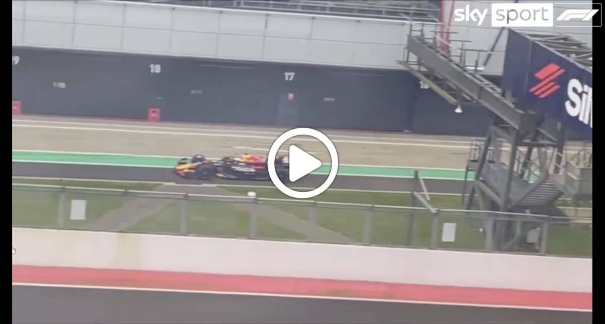 F1 | Red Bull, la RB20 debutta a Silverstone nel giorno della SF-24 [VIDEO]