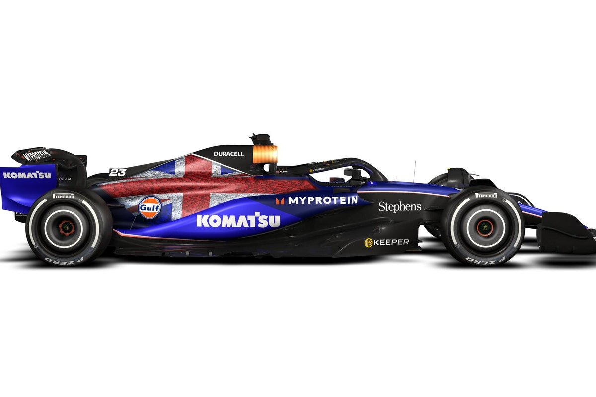 F1 | Williams, special livery for the Silverstone round