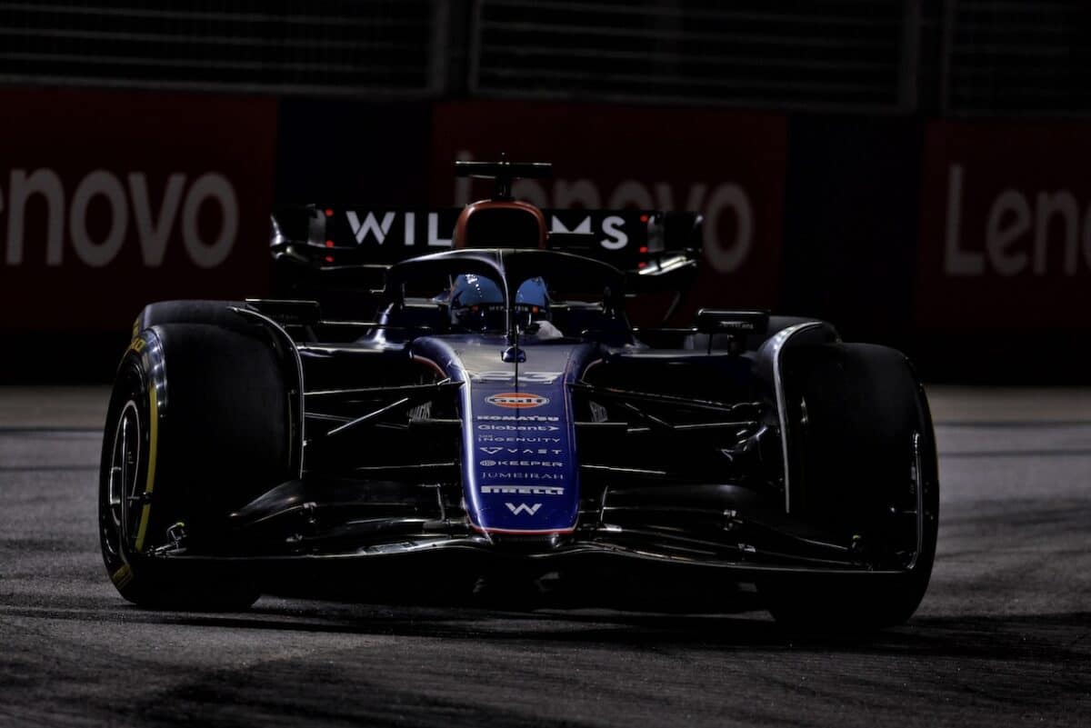 Formula 1 | Williams, two-phase day for Albon and Colapinto in Singapore