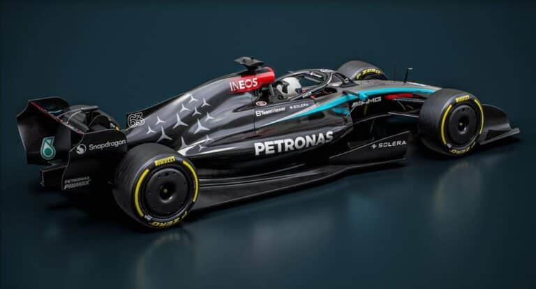 F1 | Mercedes, a first look at the livery applied to the concept for ...