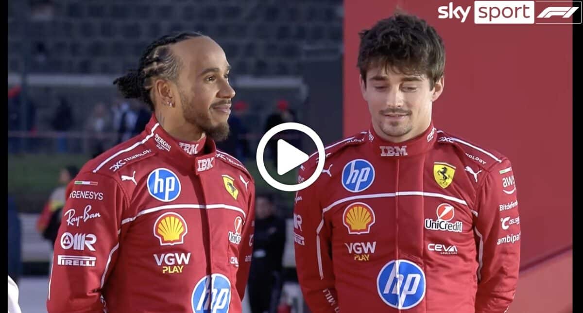 Formula 1 | Milan embraces Ferrari: Mameli's Anthem thrills Hamilton ...