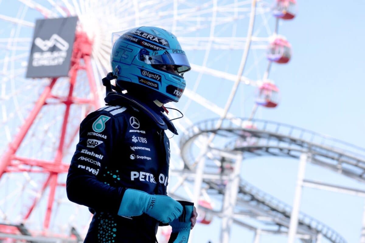 F1 GP Giappone | Mercedes, Russell in terza fila: “Deluso, gomme troppo ...