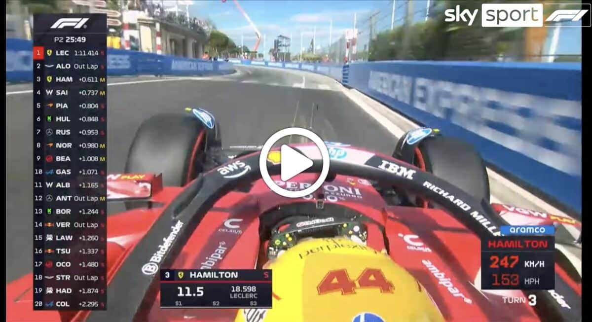 F1 GP Monaco | Hamilton in azione nel Principato: un pò di onboard con ...