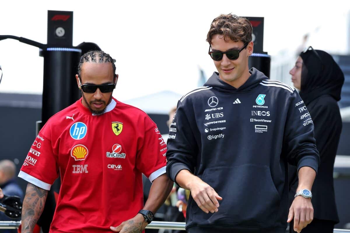 F1 | Russell: “Hamilton spinge troppo, ma rischia di ottenere l’effetto ...