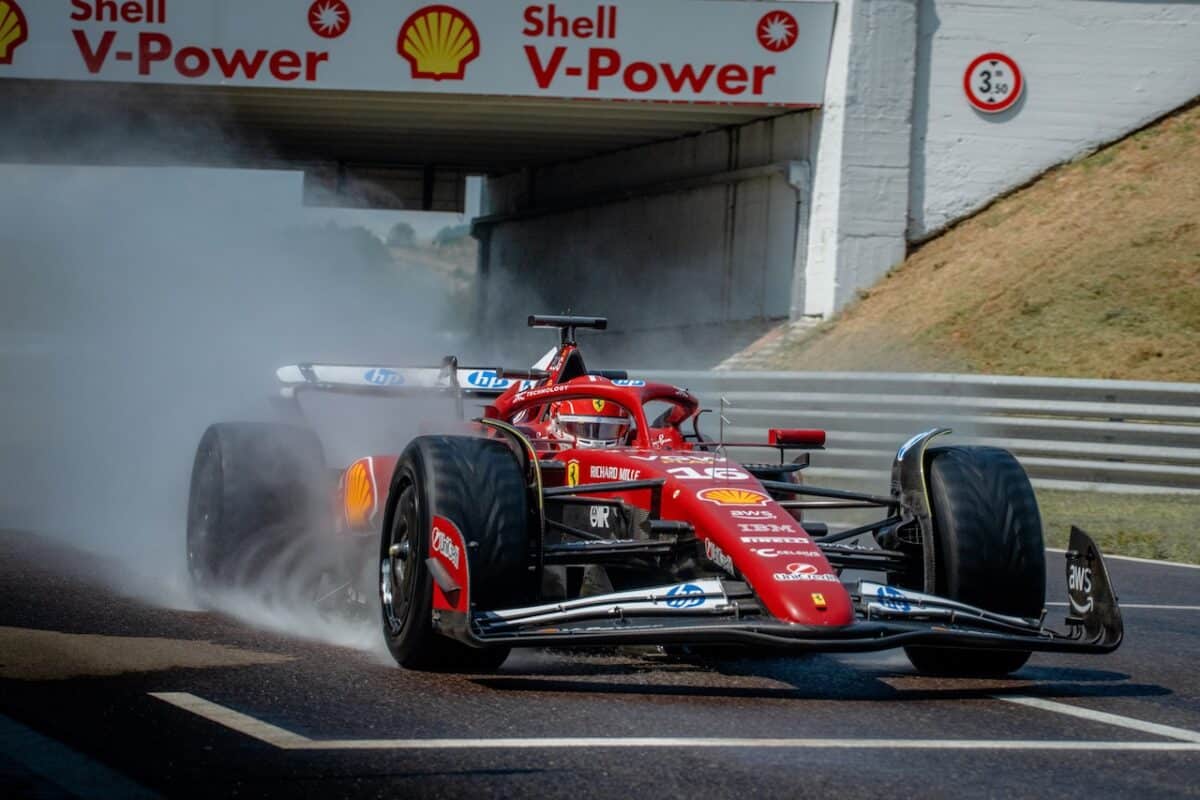 F1 | Ferrari, Leclerc chiude a Fiorano i test Pirelli sul bagnato in ...