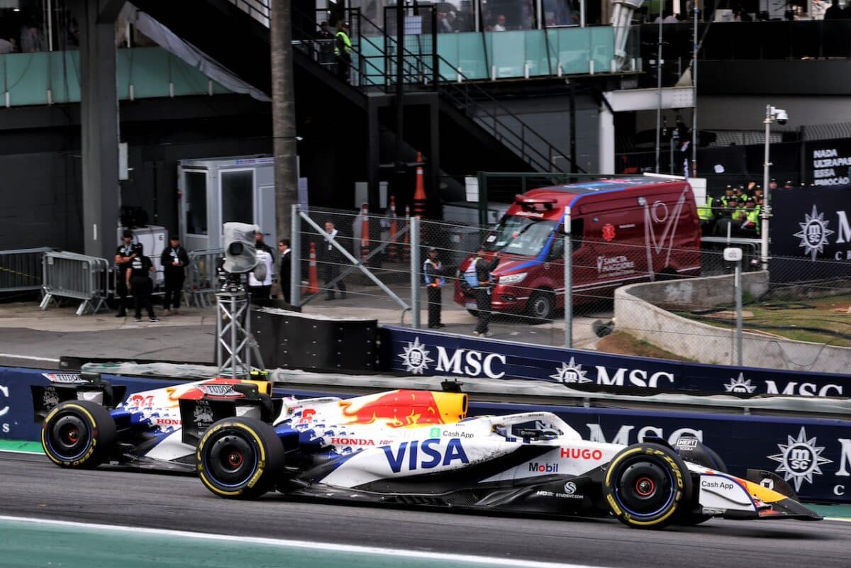 F1 Brazilian GP | Racing Bulls: Lawson and Hadjar score points